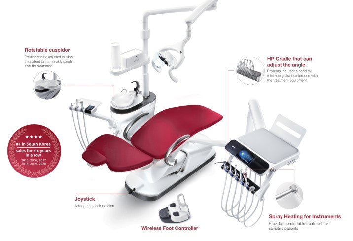 Osstem K5 dental chair – Panrad